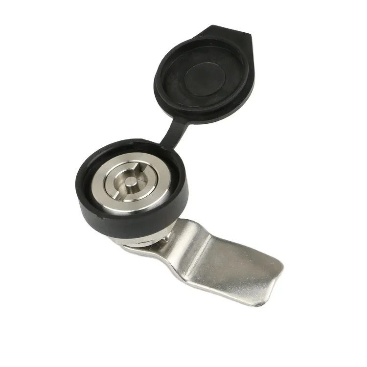 Steel Cabinet Lock HVAC 4-Pack Black Steel Quarter Turn - IP65 Dust ...