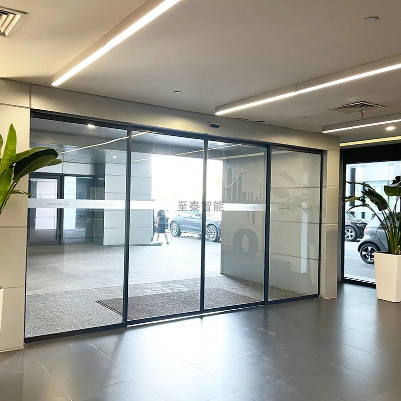 Modern Glass Automatic Sliding Door Series for Malls, Hotels ...