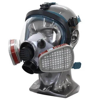 Chemical Face Cbrn Nbc Gas Filter Black Masks Respirator Tactical Anti ...