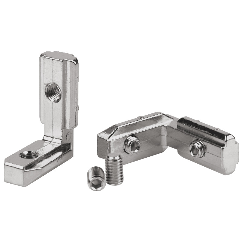 4545 Aluminium Profile Corner Bracket,45 Degree Corner Gusse,45 T Slot ...