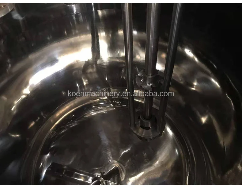 Stainless Steel Agitator Double Jacket Electric Heater