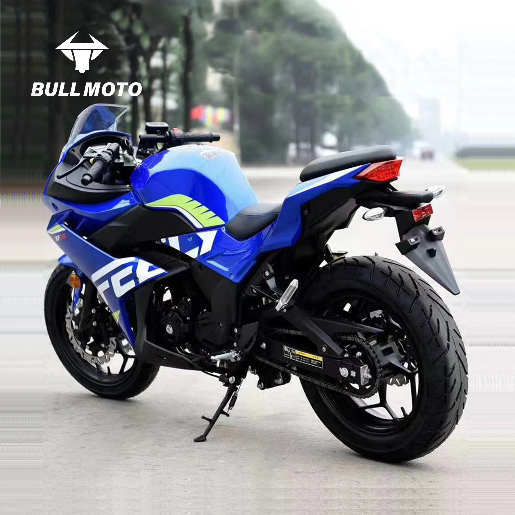 E Gas 200CC Moto Kawasaki Ninja Sportbike Racing Motorcycle