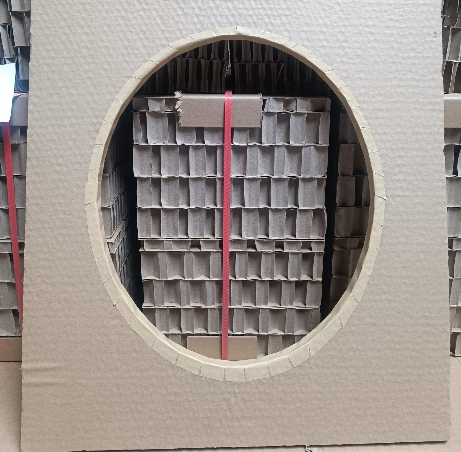 Custom Thickness Corrugated Honeycomb Paper Cardboard High Strength ...