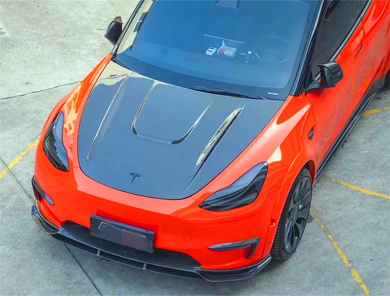 Enhance Your Tesla Model Y with CMT Style Carbon Fiber Kits