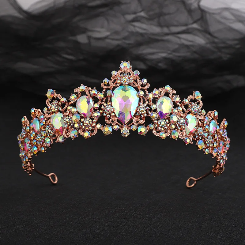 Different Types of Tiaras Names - Vintage Baroque Wedding Headdress