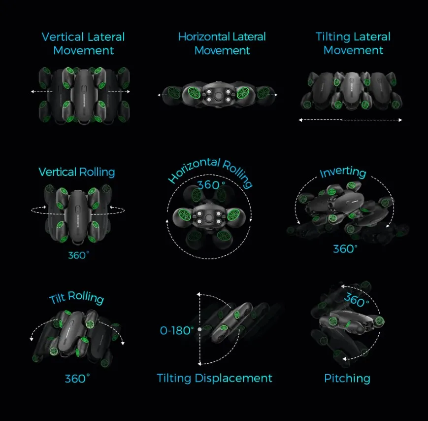 Oceaneye Underwater Drone With Grabber Arm Underwater Unmanned Aerial ...