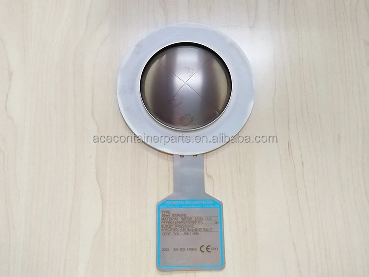 ISO Tank Container Parts - Flat Bursting Rupture Discs for Oil & Gas ...