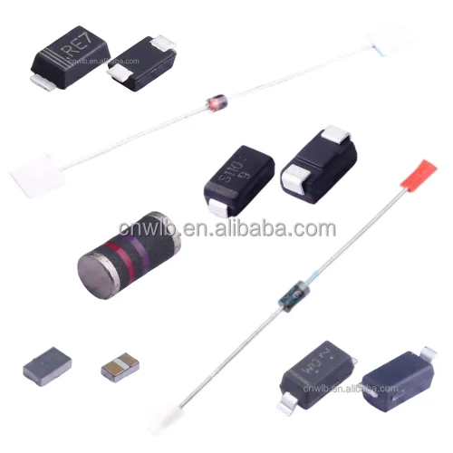 Original Ic transistor smd diode DO-27 smd schottky barrier diodes 3A ...