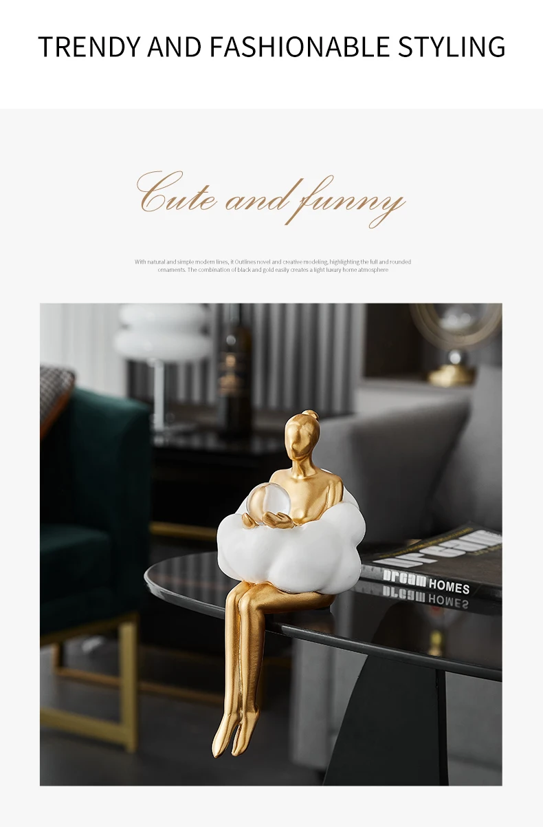 Shop Our Statues and Statues Golden Sculptures for Decor