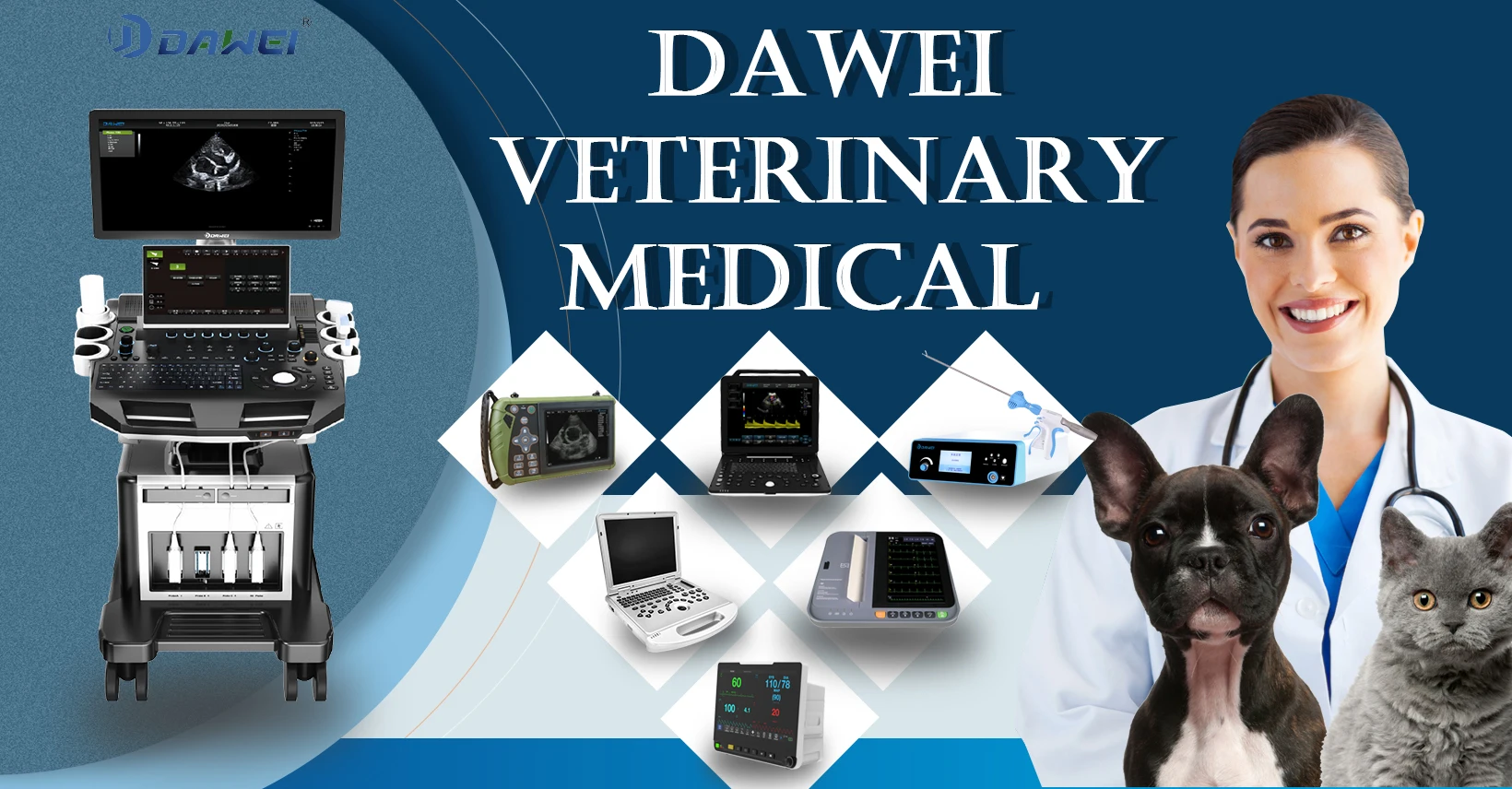 Dawei Veterinary Ultrasonic Scalpel - Precision Cutting