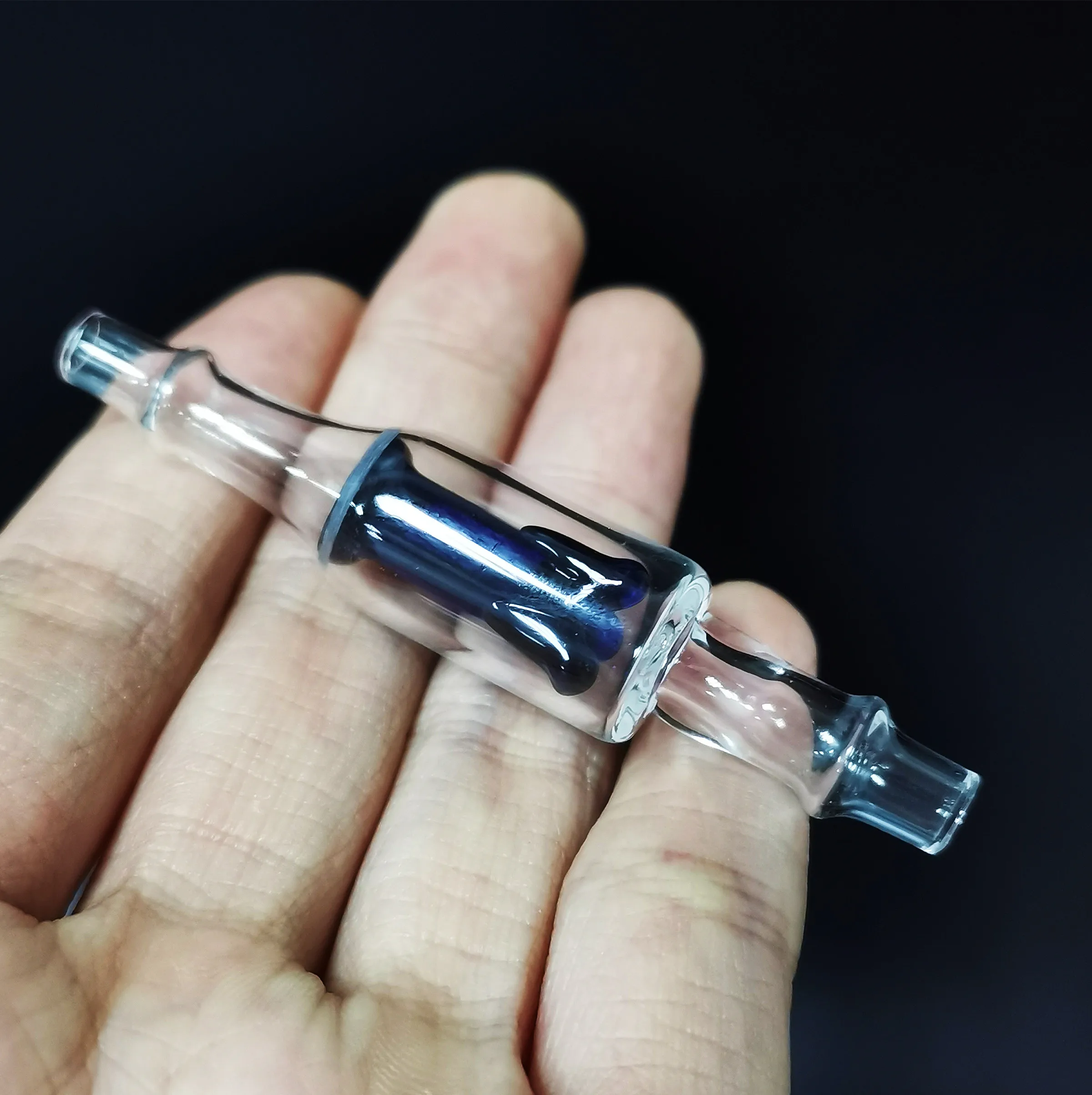 Blue Type Aquarium Glass One Way Check Valve for CO2 System