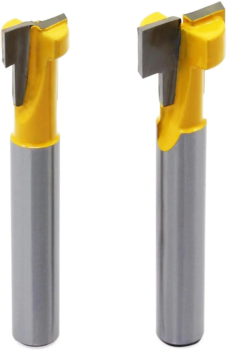 1pcs 1/2" Shank T-slot Cutter Steel Handle 3/8" Or 1/2" Woodworking ...