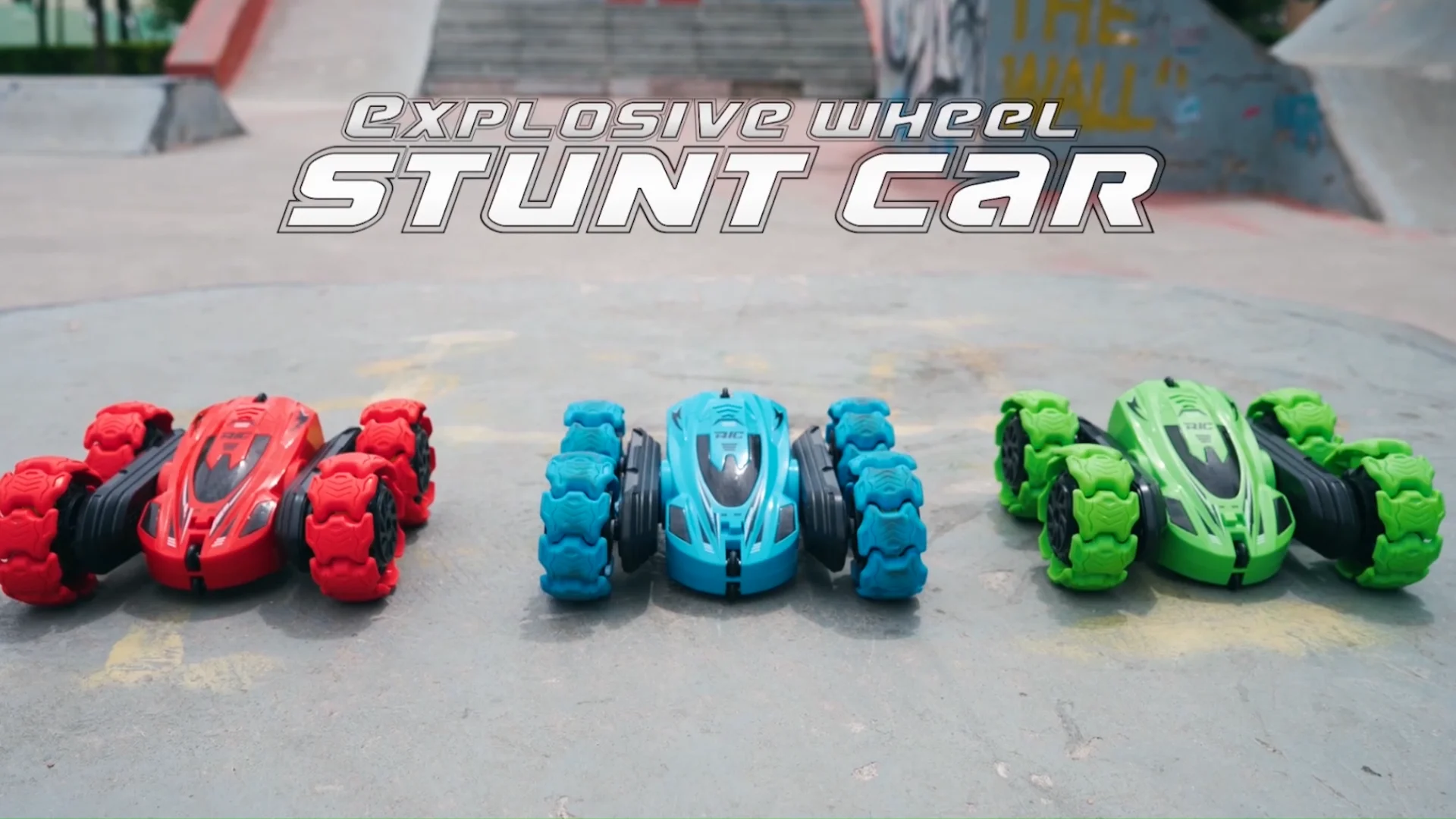 New Arrival Explosive Wheel Stunt Car Vehicle 2.4ghz Remote Control All ...