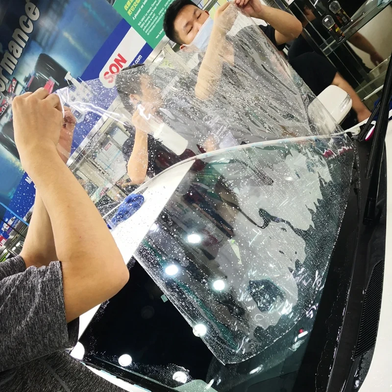 Custom High Hydrophobic Sand Proof Self Healing 94% Vlt Tpu Ppf Film ...
