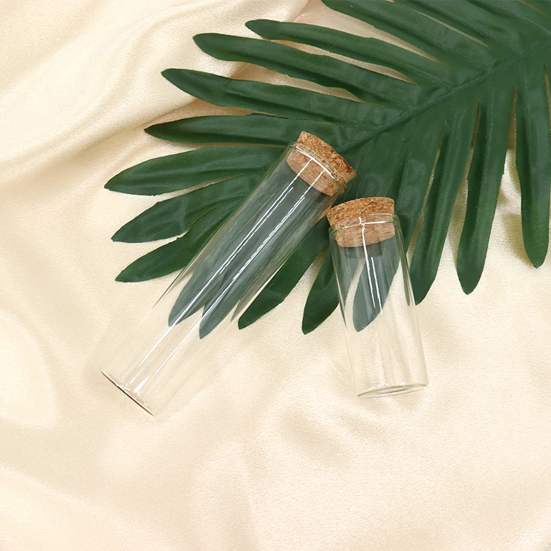 Customized Printing Packaging Glass Test Tube With Cork Cylinder Paper ...