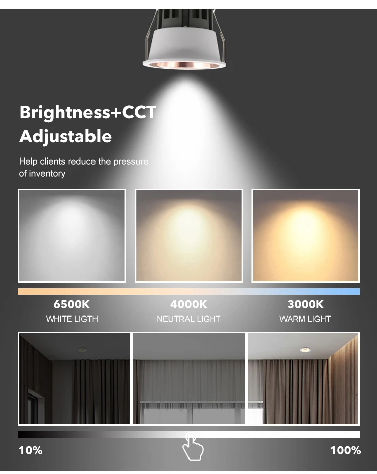 表面安装cct吸顶灯7w 15w商业酒店嵌入式无装饰照明可调设计cob发光二极管筒灯 - Buy 智能筒灯,Led智能筒灯,Rgb (红绿蓝可调智能筒灯 Product on Alibaba.com