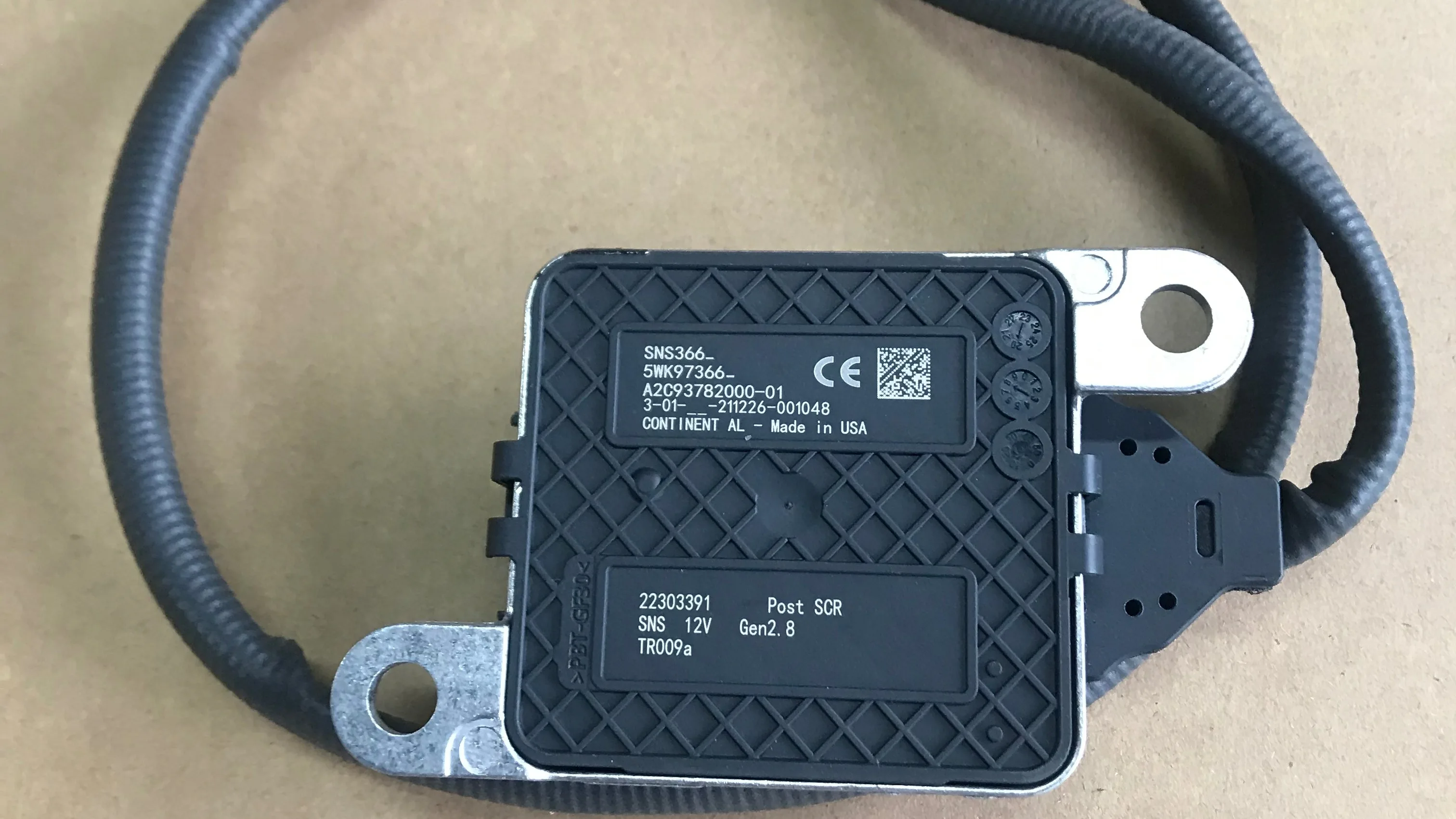 22303391氮氧化物传感器5wk9 7366 Nox传感器适用于volvo卡车d11 D13 D16 Mack Mp8 12v市场 ...