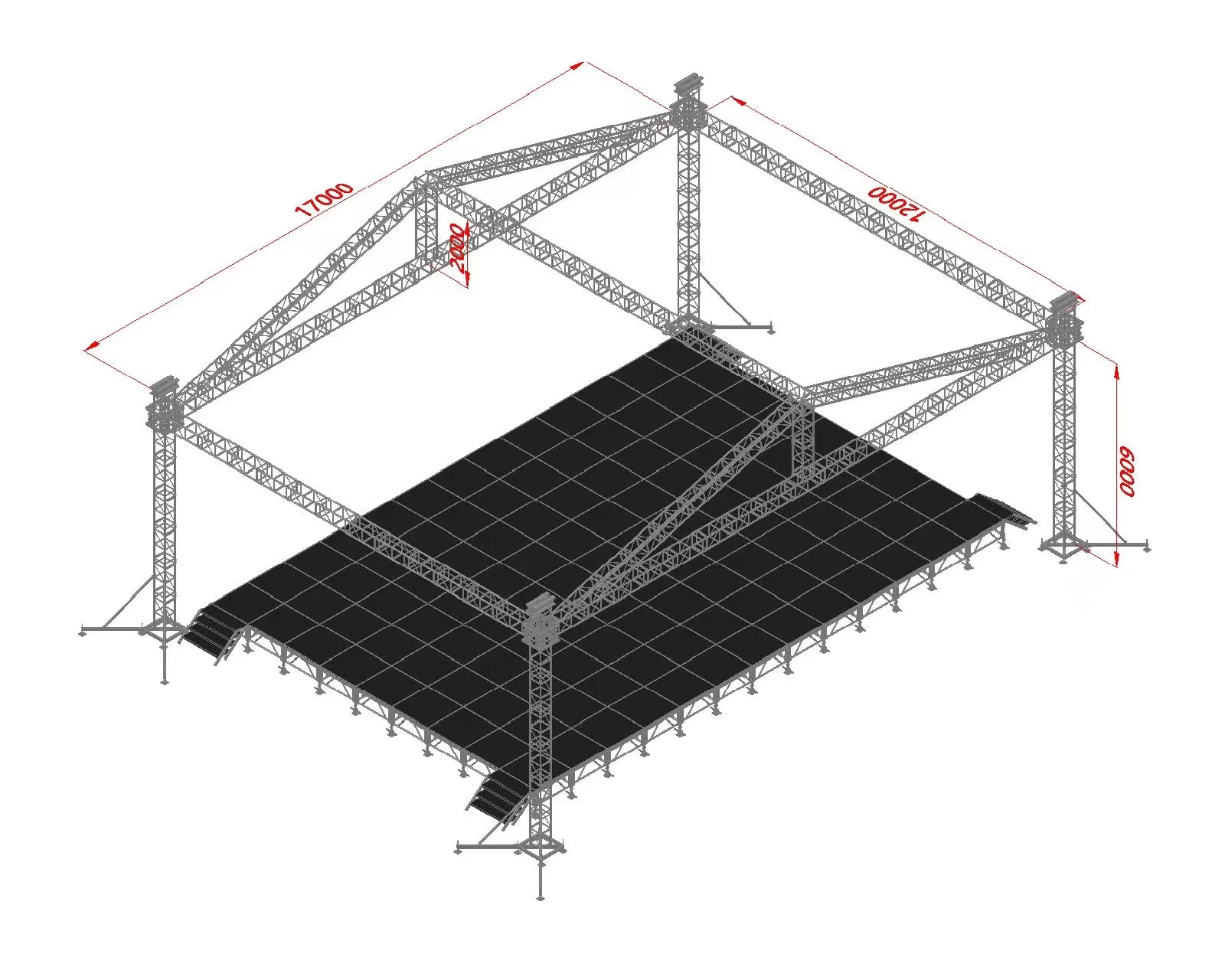 Aluminum Small Stage for Wedding Outdoor Concert Stage| Alibaba.com