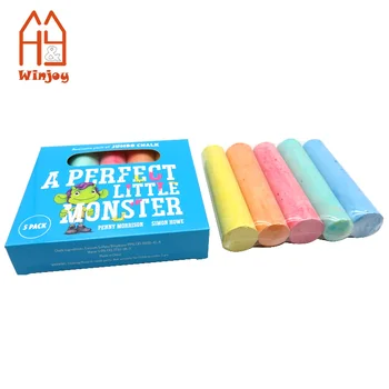 Custom Jumbo Chalk Set With Customized Logo Print For School,5 Pack ...