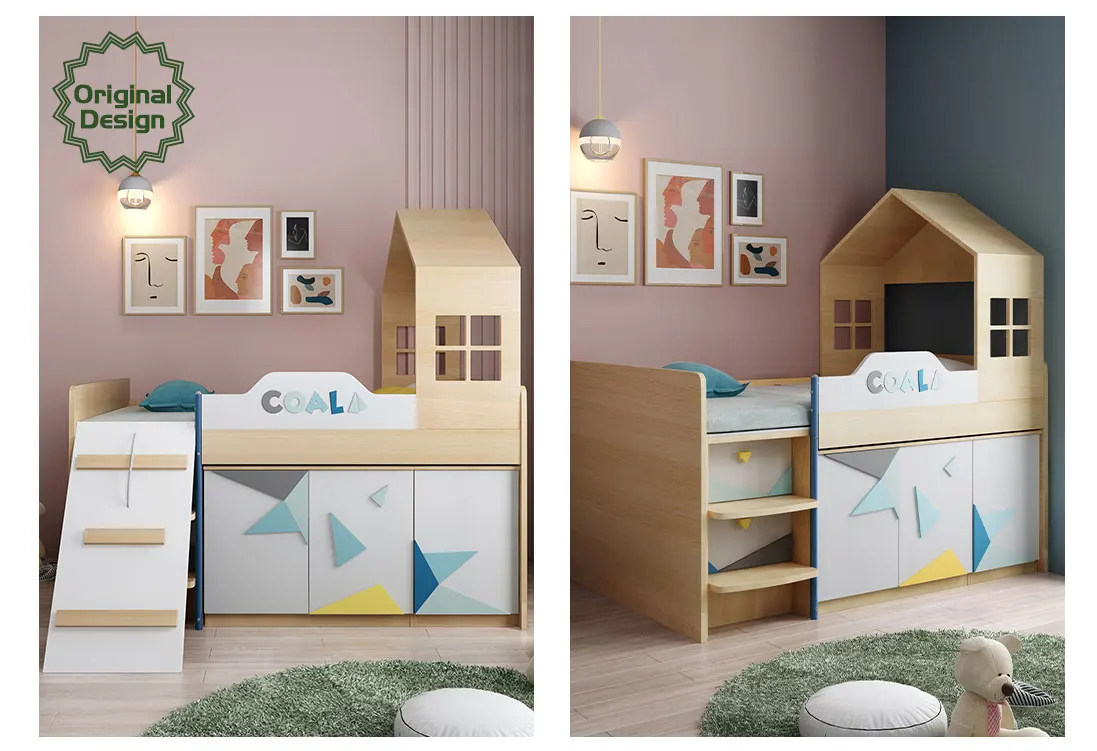 Modern Various Combinations Mdf Child Children Kids Bunk Beds Furniture ...