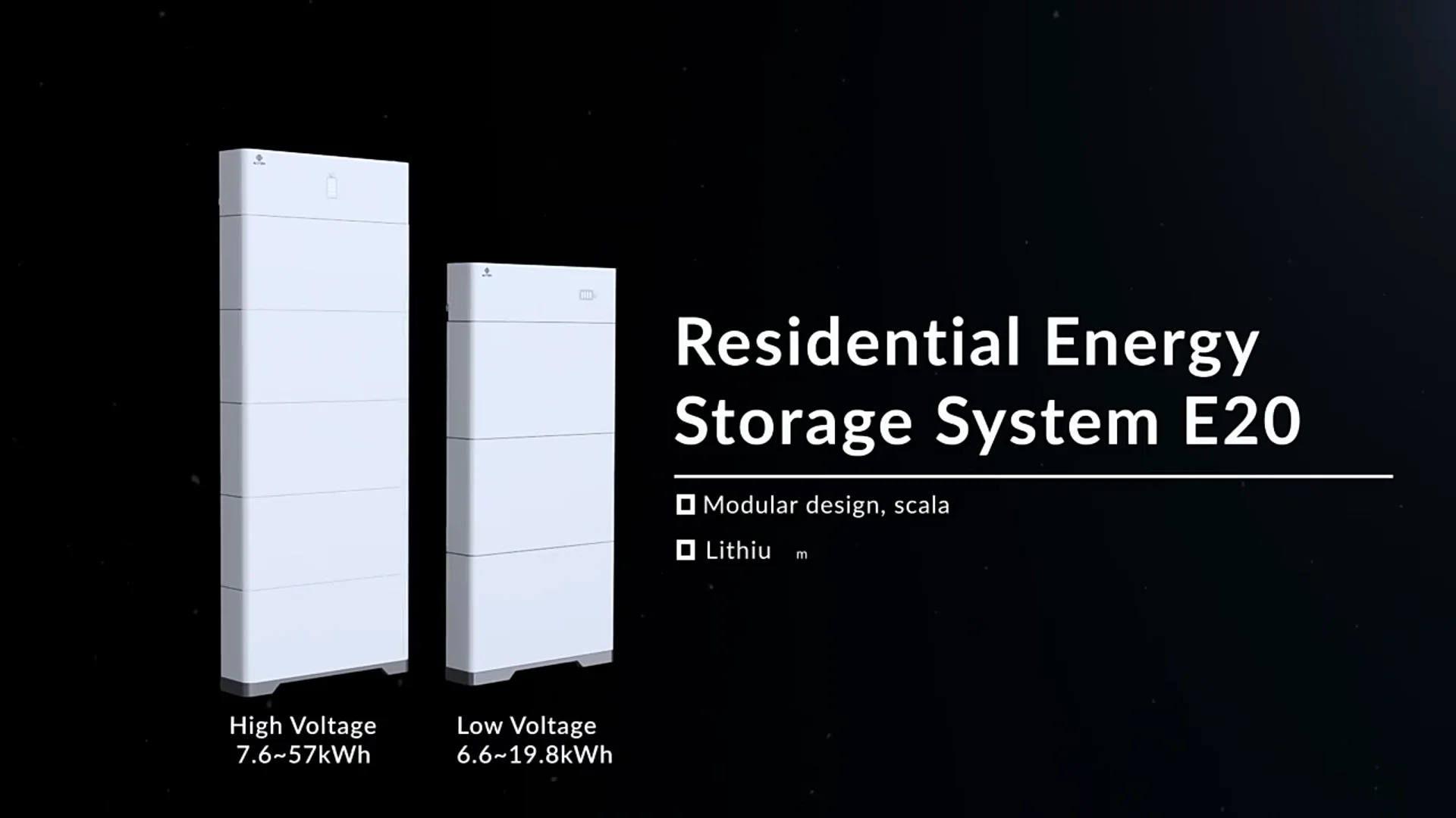 High Voltage Home Energy Storage Battery 20kwh 40kwh 50kwh 80kwh ...