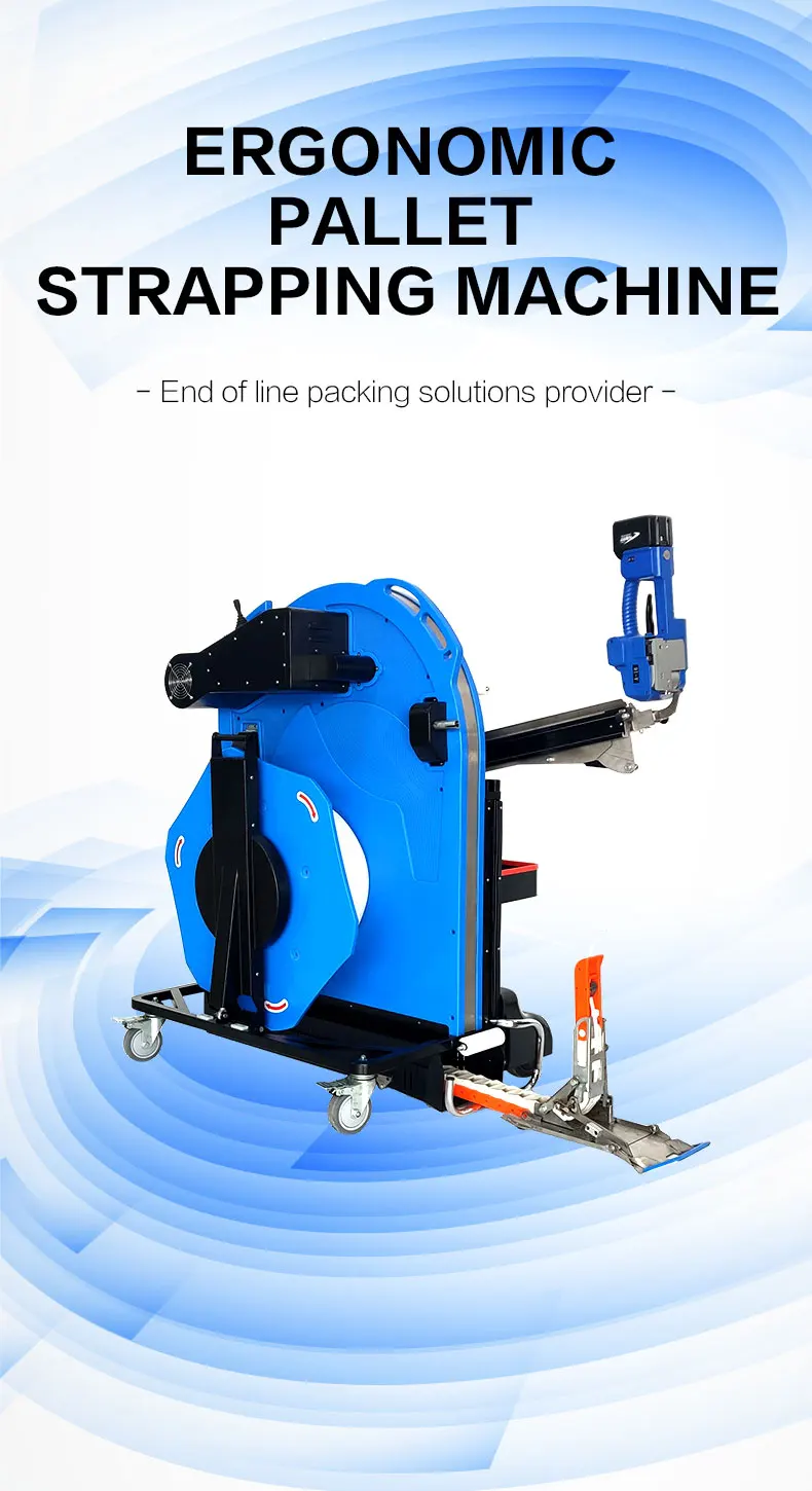 Healthy Pallet Strapping Machine - Ergonomic & Efficient