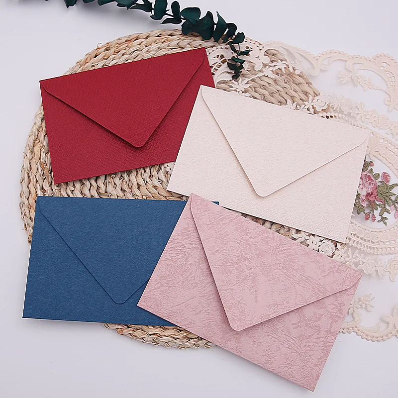 Custom Recyclable Kraft Paper Logo Mini Envelope Packaging Recycled ...