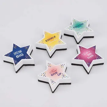 Color Print Star Eva Magnetic Whiteboard Eraser Blackboard Eraser For Kids - Buy Magnetic,Eva ...