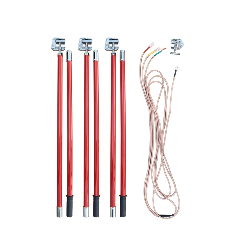 High Voltage Safety Grounding Earthing Wire Equipment High Voltage ...