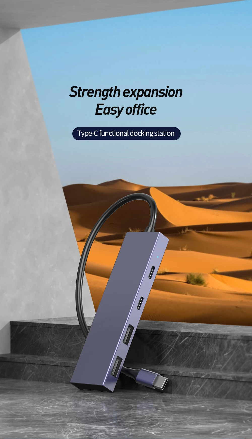 Ugreen 4in1 Aluminum Casing Type-C Hub USB Port Gen2 10Gbps Fast Speed ...