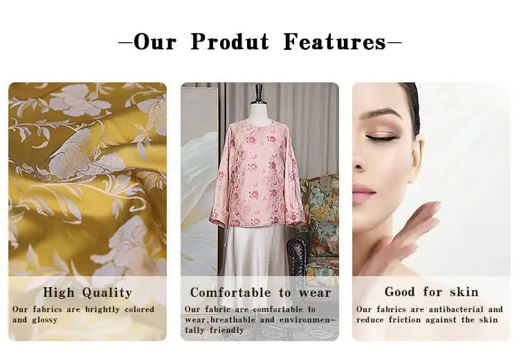 Hot Sale Handmade Song Brocade Silk Fabric For Dress And Coat - Buy ...