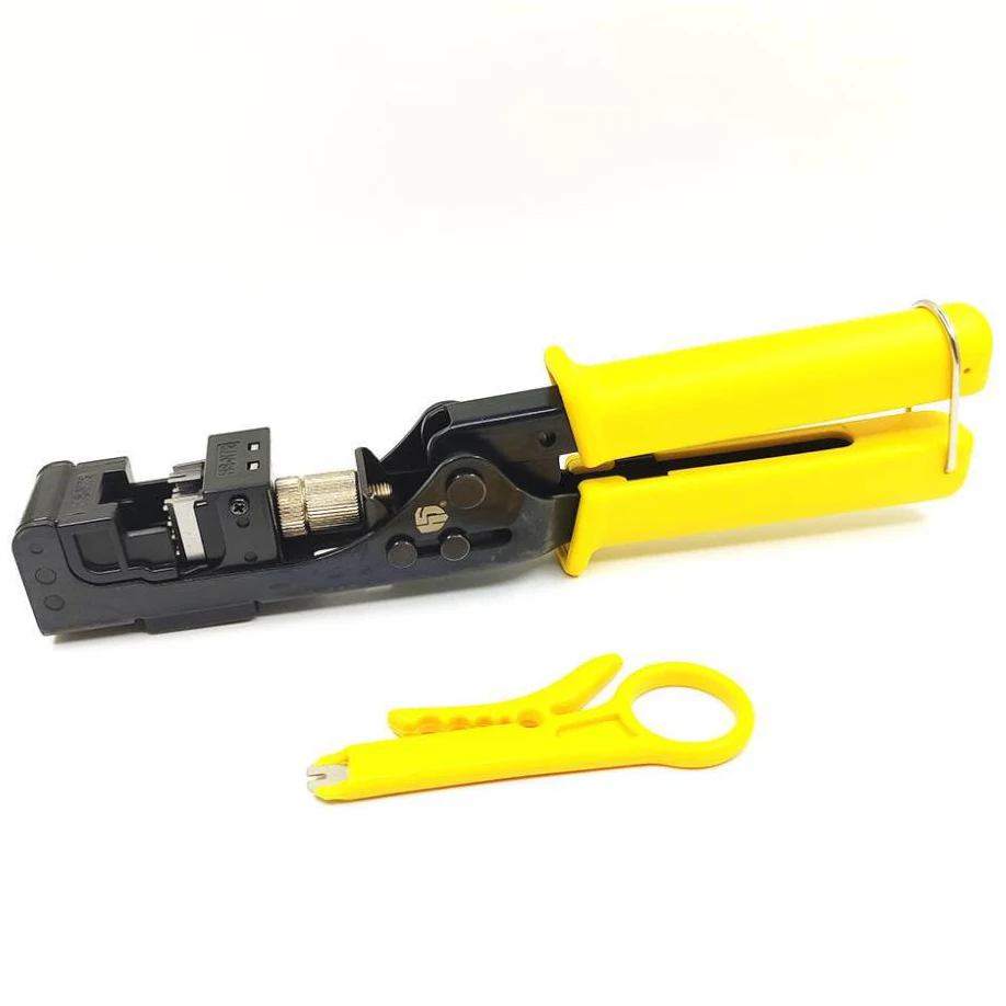 Rj45 Tool Network Cable Module Crimping Pliers Punch Down Plug ...