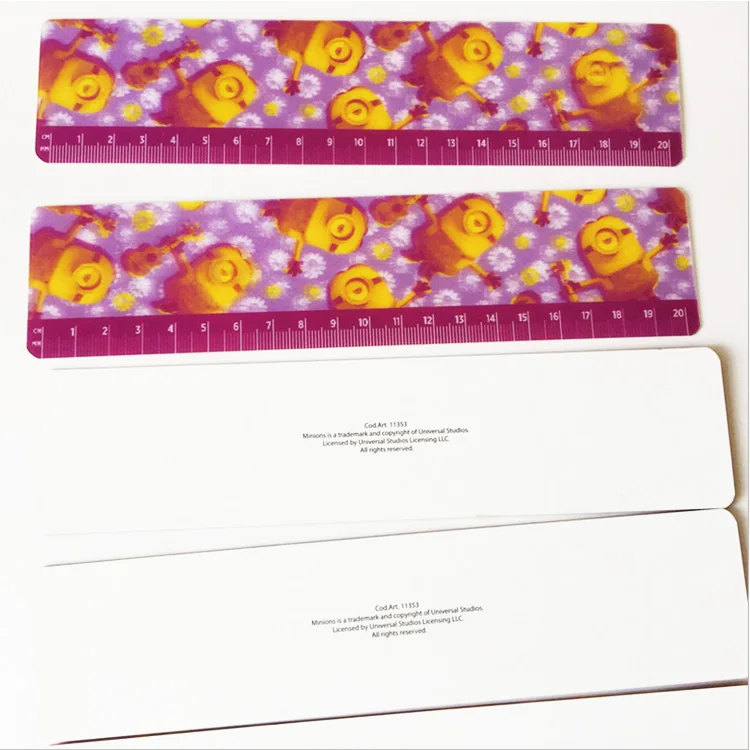 Promotional Custom School Flexible Plastic Ruler With logo for Kids ...