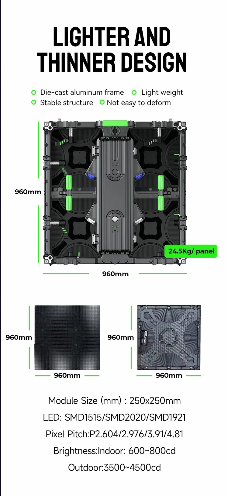 Indoor LED Video Wall Display Panels Fine Pixel Pitch High Definition ...