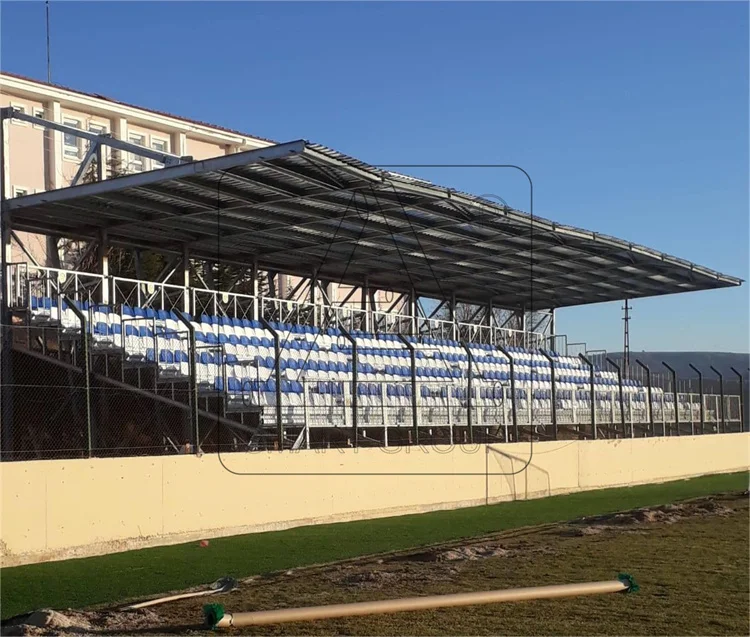 Outdoor Stadium Dismountable Sports Grandstand Metal Bleachers Stand ...