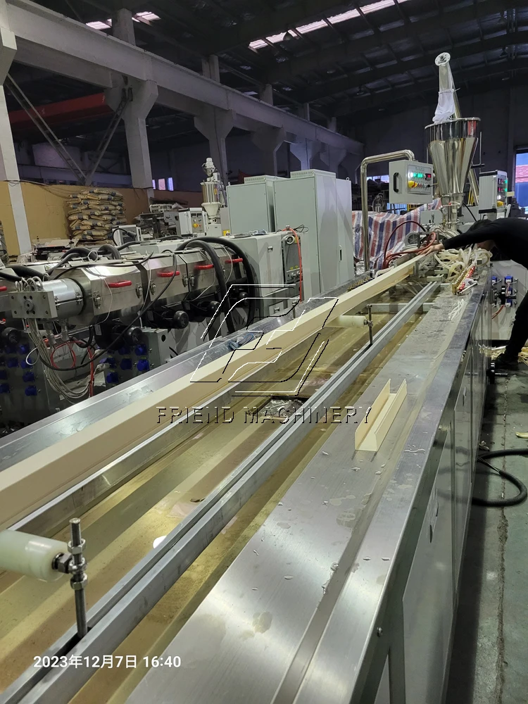 Pvc Profile Extrusion Plastic Cable Trunking Production Line - Buy Pvc ...