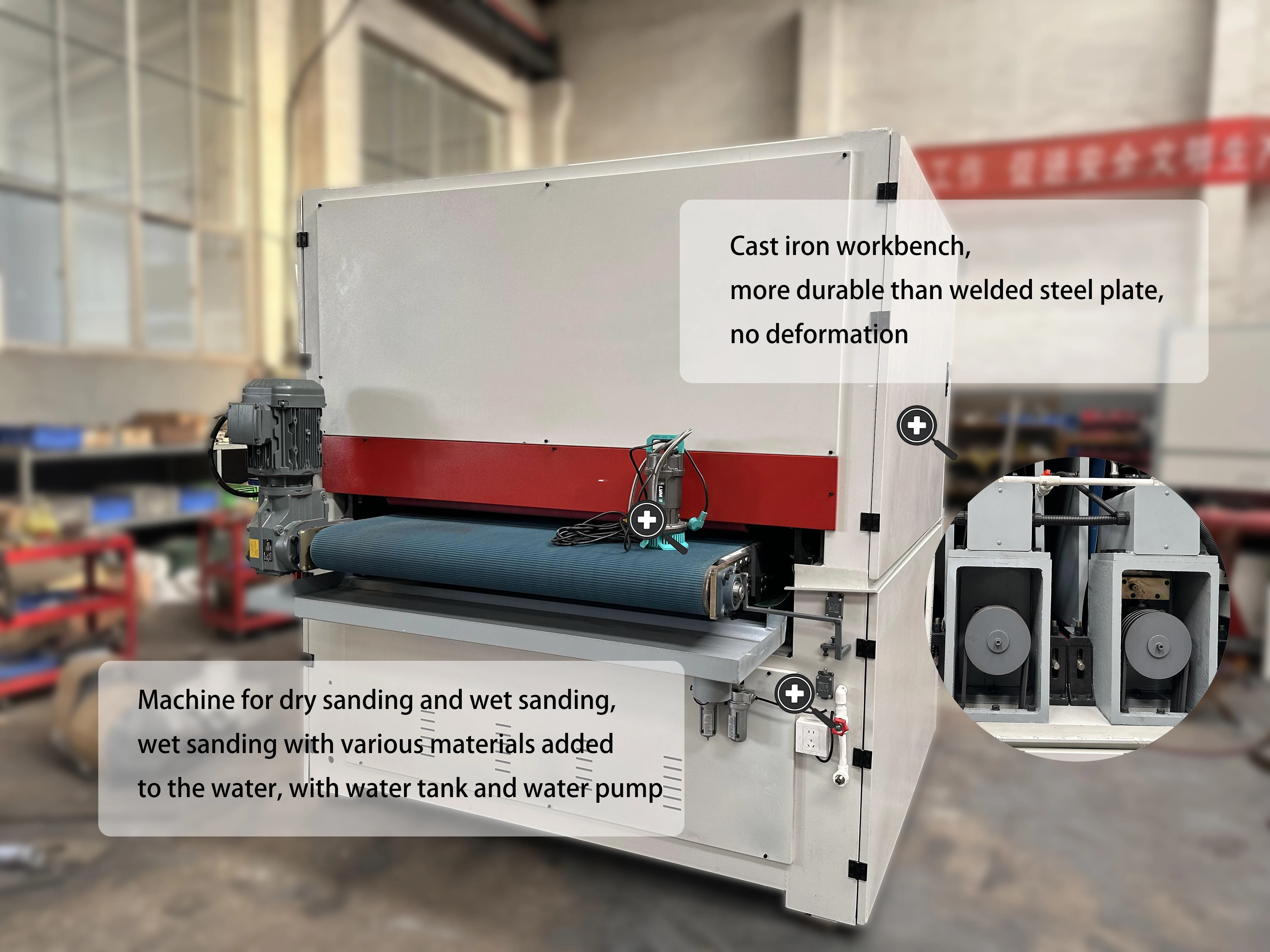 XINREBON Metal Surface Polishing Machine - Fully Automatic