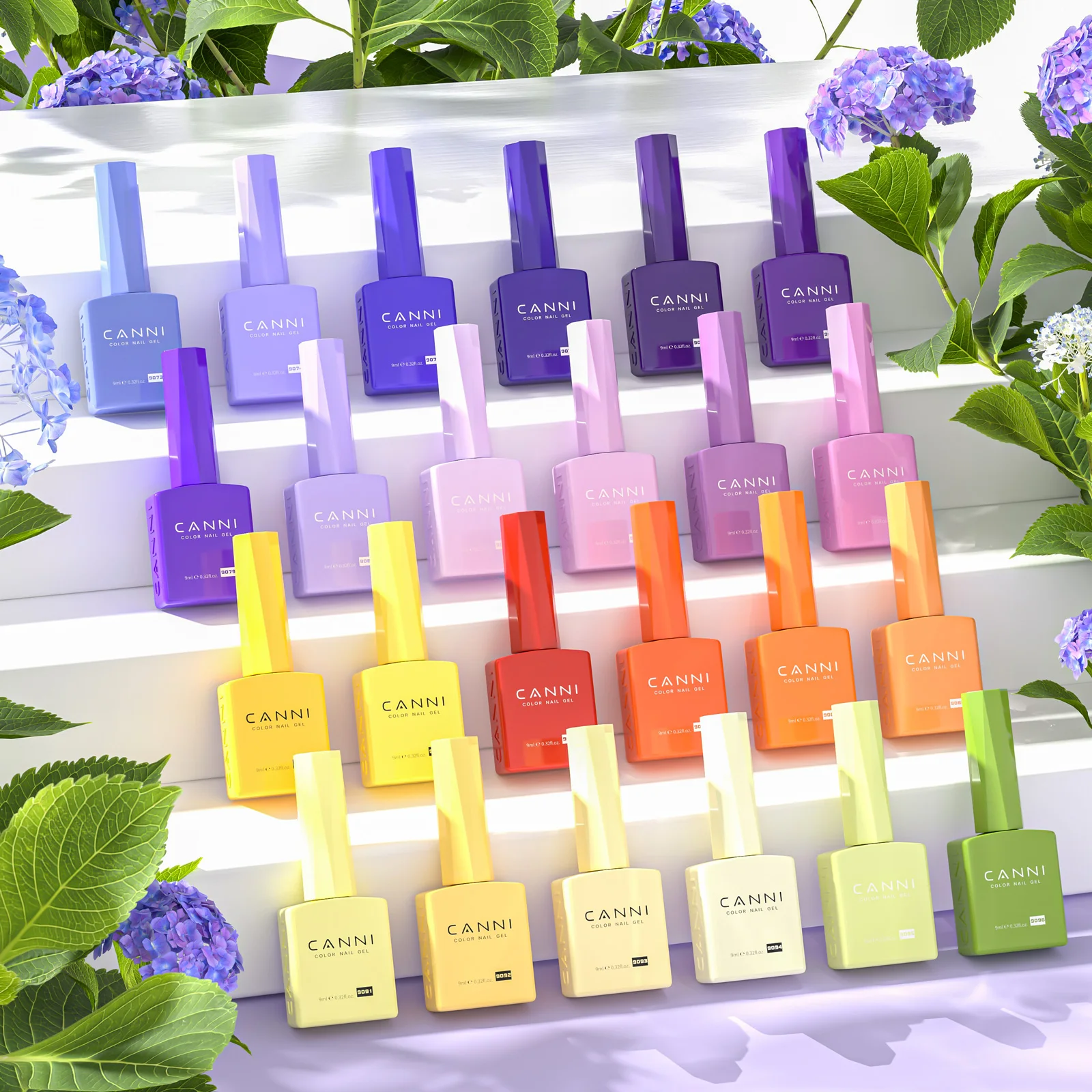 CANNI UV Gel Polish Kit - 30ml Full Set with Gift