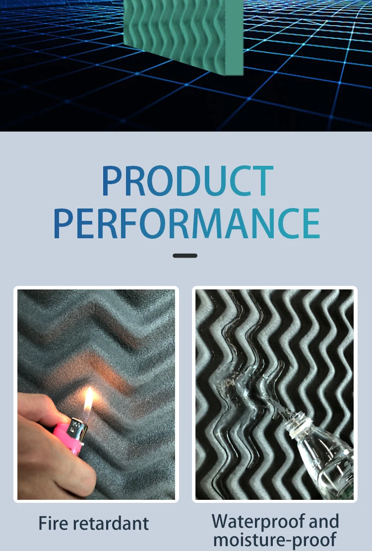 3d Model Design Custom Cut Fire High Density Office Sound Insulation ...