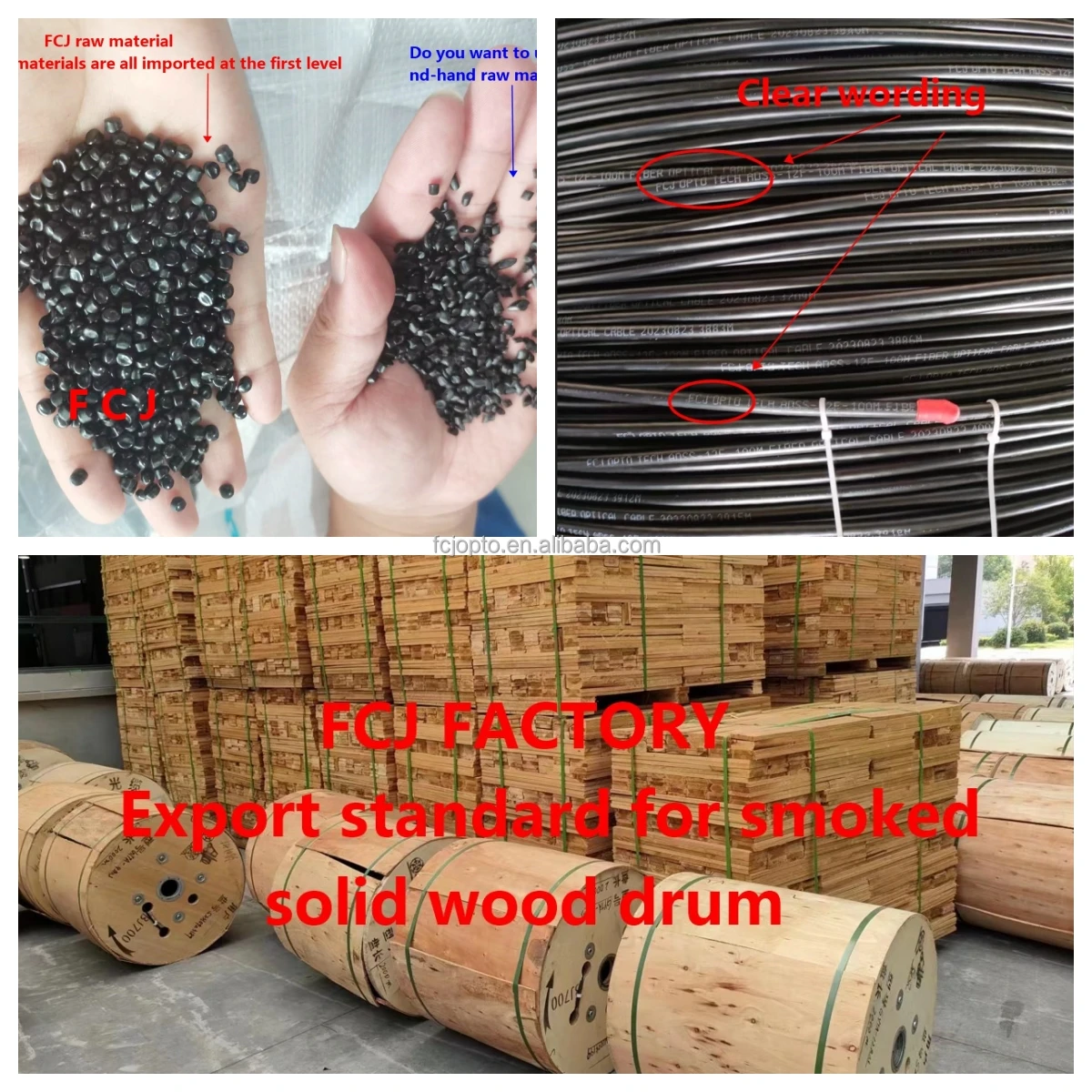 FCJ Armored Fiber Optic Cable - Durable & Versatile