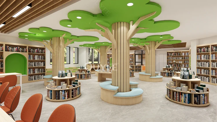 Customized Wooden Cabinet Book Shop Fixture Store Books