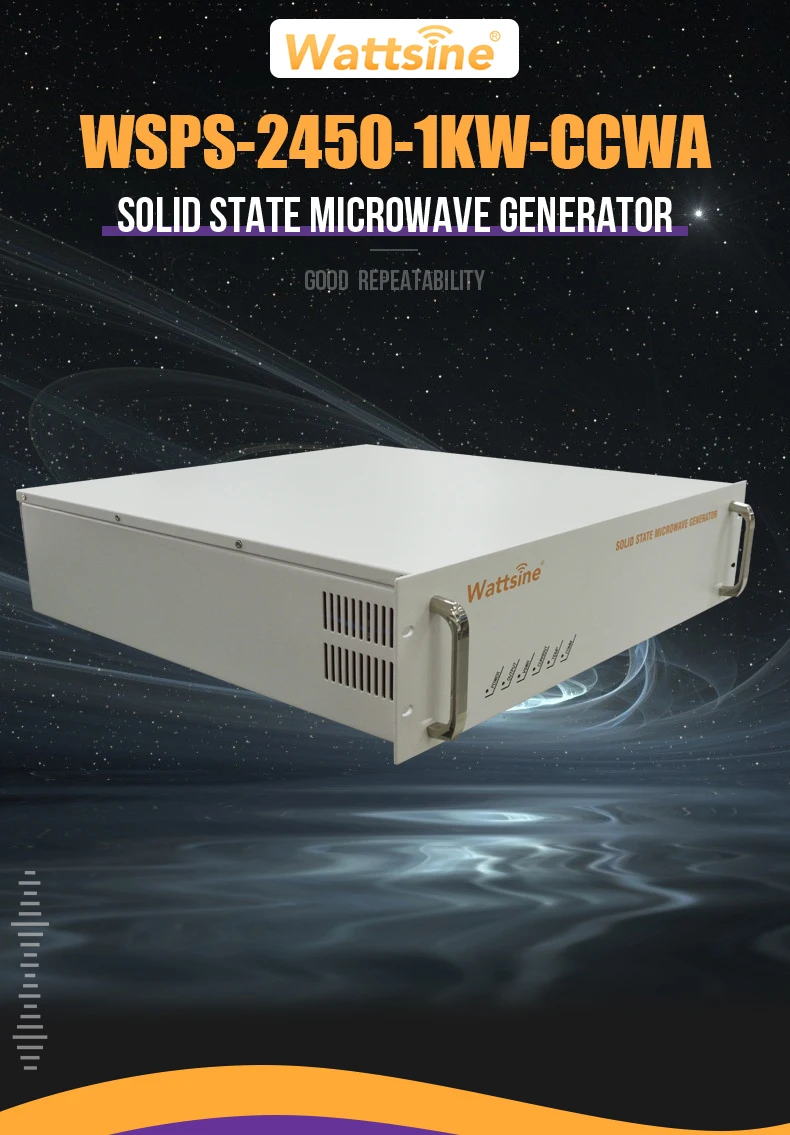 1KW Solid State Power Source - 2450mhz Microwave Generator