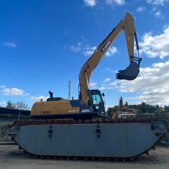 Amphibious Crawler Floating Excavator Amphibious Excavation For Swamp And Marsh - Buy Amphibious ...