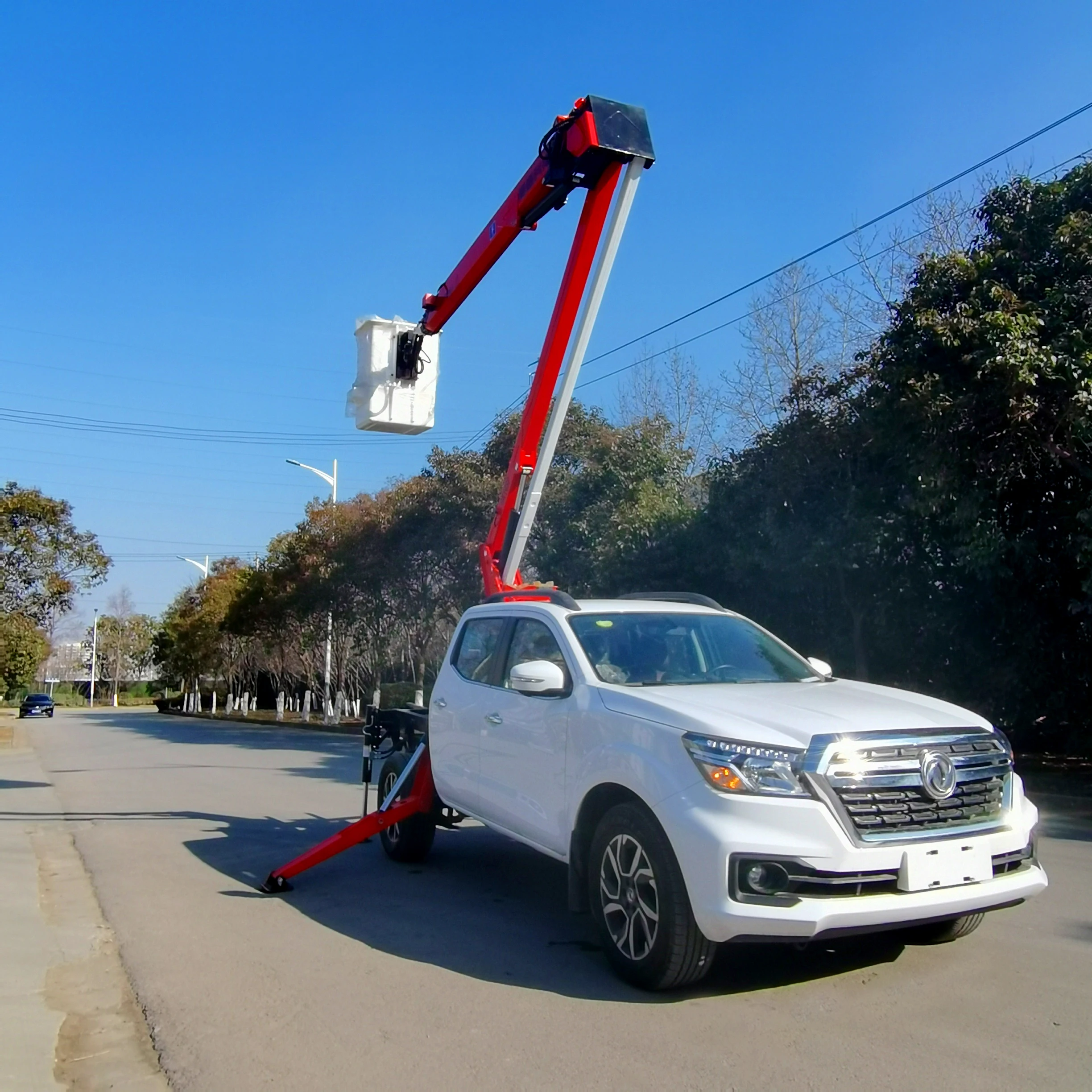 12m 14m Articulated Telescopic Bucket Trucks Cherry Picker Aerial Work ...
