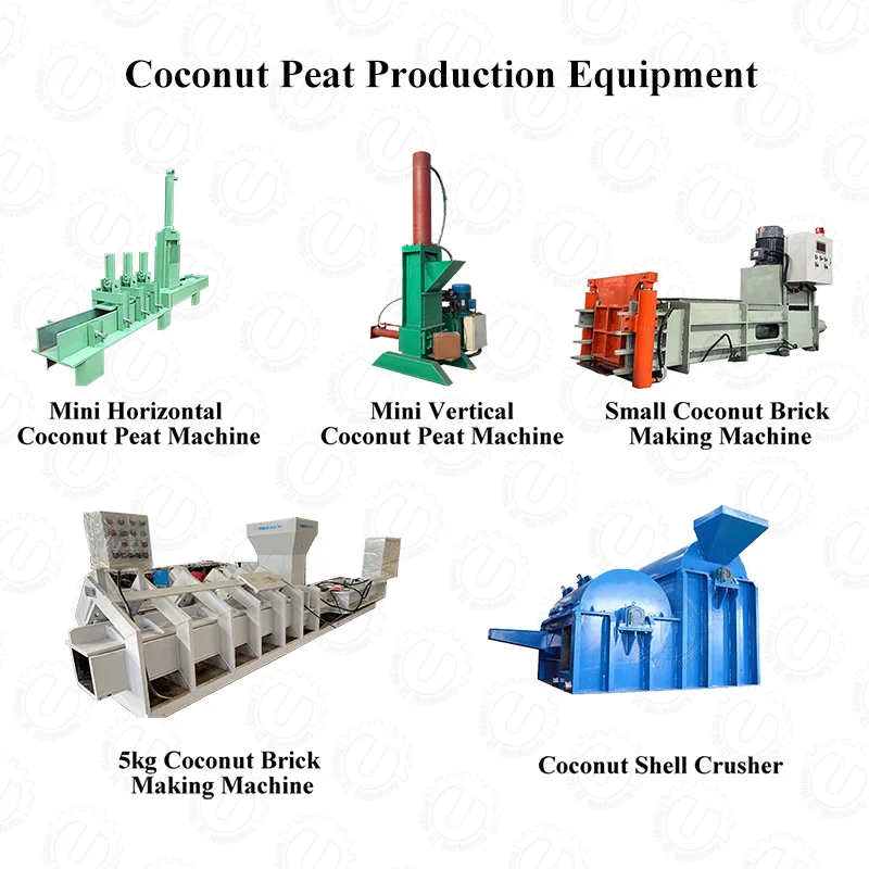 500 Kg/hr Hydraulic Coco Peat Block Making Machine