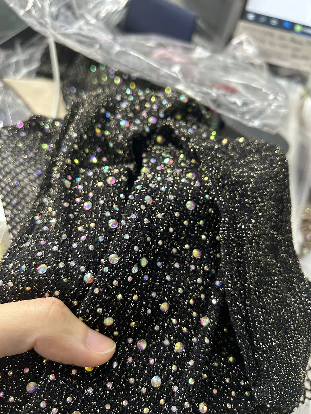 Golden Silver Carnival Fishnet Stockings, V Cut Tights for Costumes, OEM