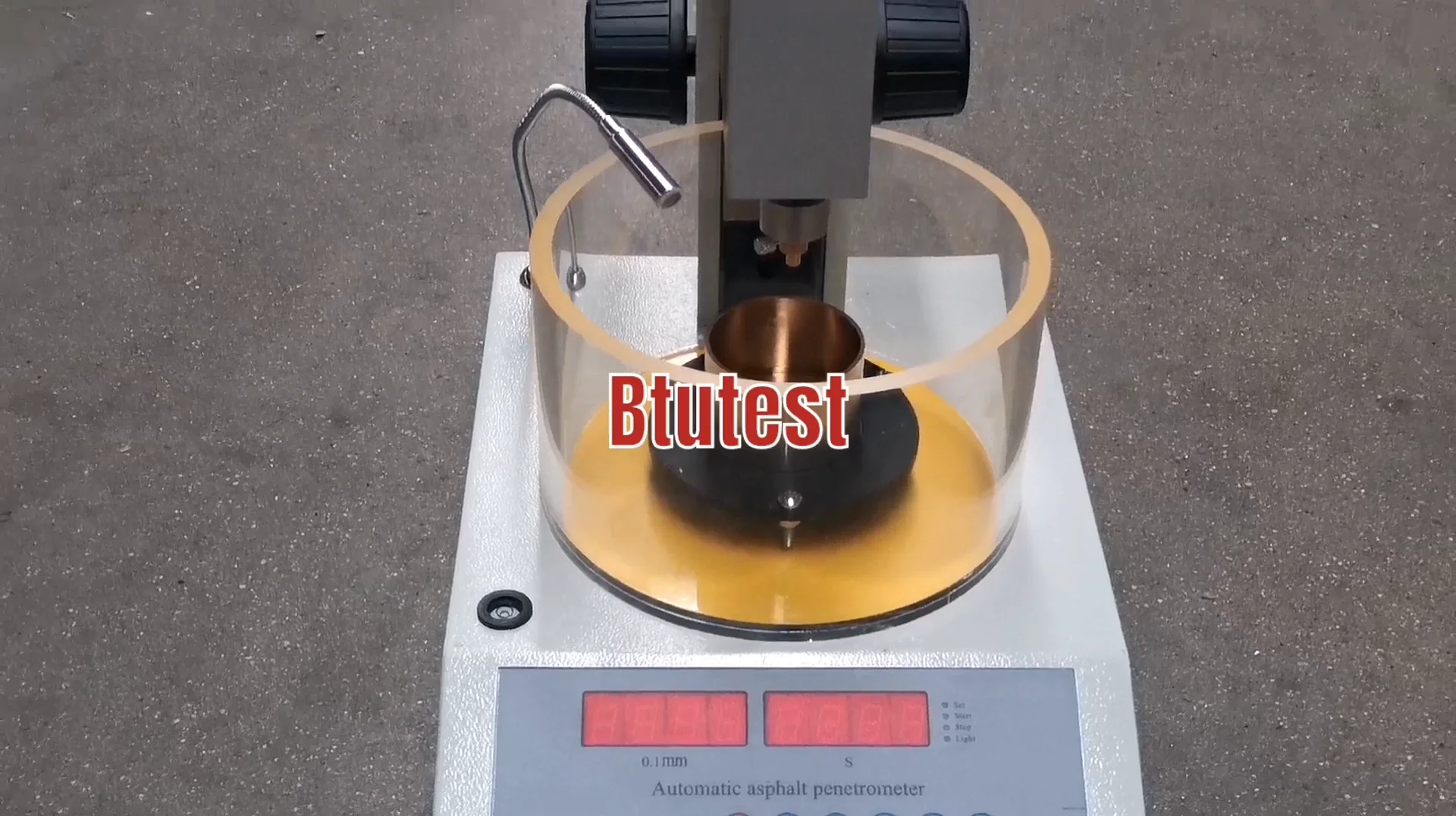 Lab Bitumen Grease Cone Penetration Test Equipment Digital Display ...