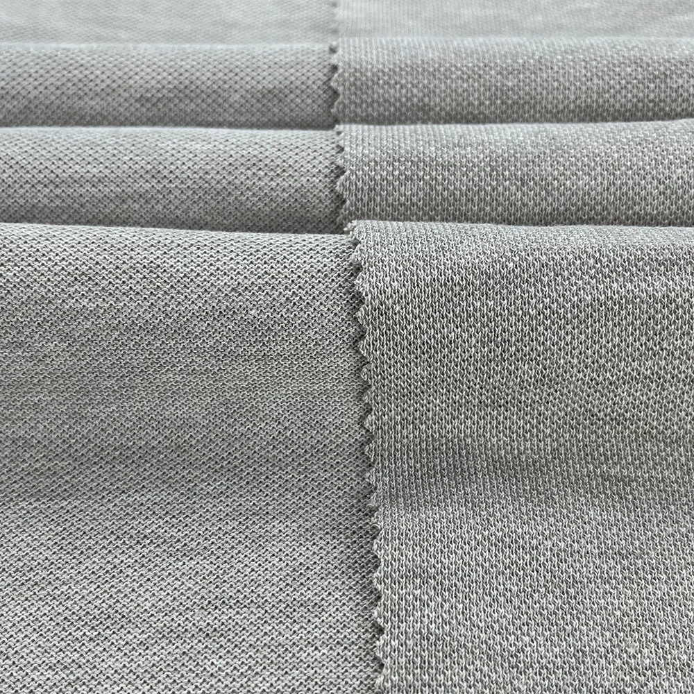 High Quality 200gsm 57% Cotton 48% Polyester 5% Spandex Soft ...