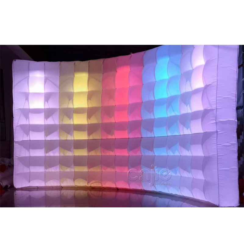 Portable White Inflatable Led Inflatable Background Wall,360 Studio ...