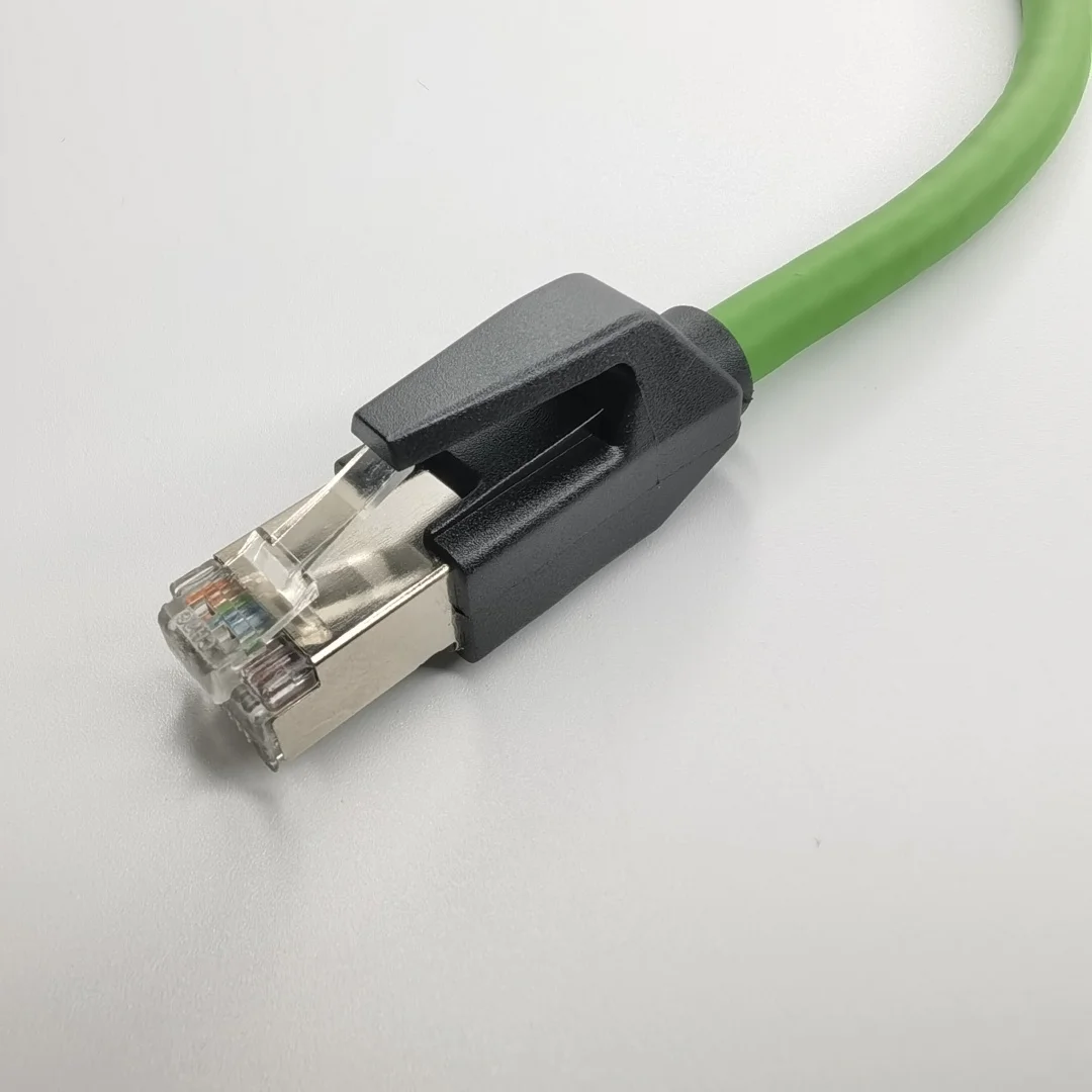 Custom M12 Connector 8 Pin A-Code Male Female RJ45 Plug Industrial ...